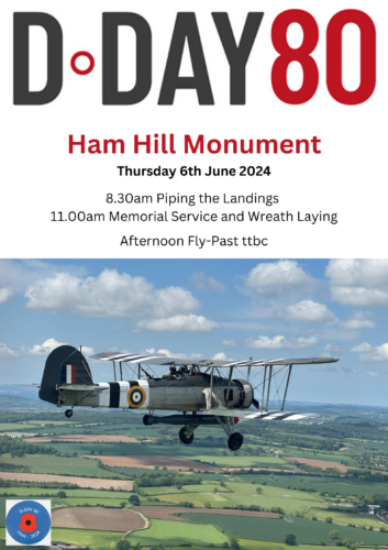 D Day 80th Anniversary Memorial Service - Ham Hill Villages Benefice